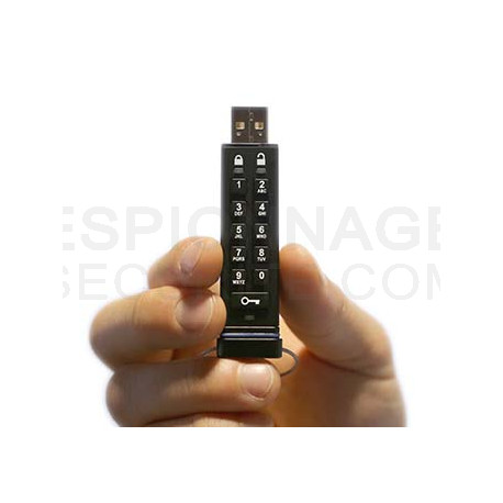Clé USB avec code PIN 256-bit 8GB